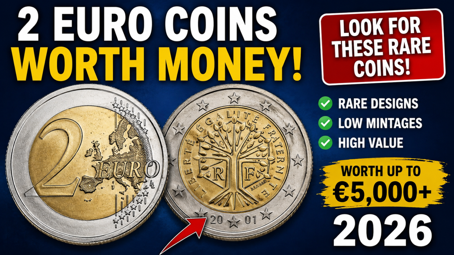 2 Euro Coins Worth Money in 2026: Complete Price Guide